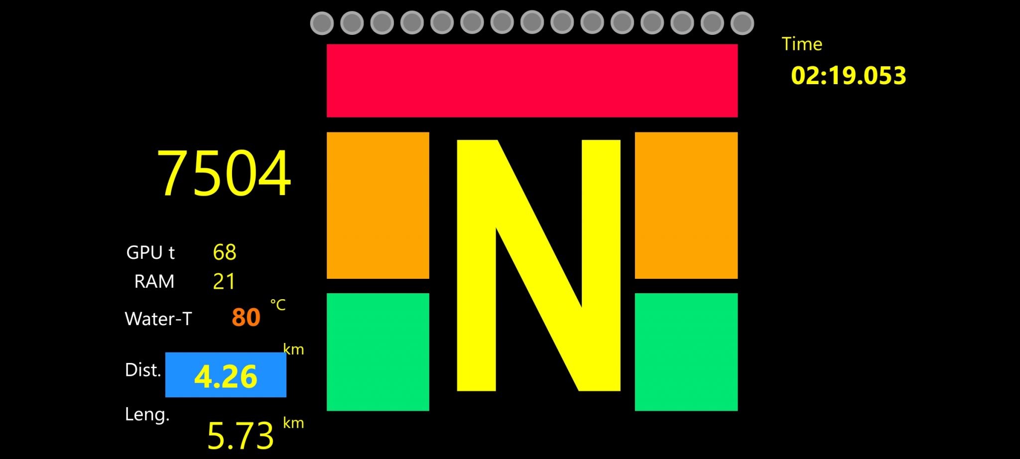 VW POLO R5 SIMHUB Dashboard • PureSimRally GR