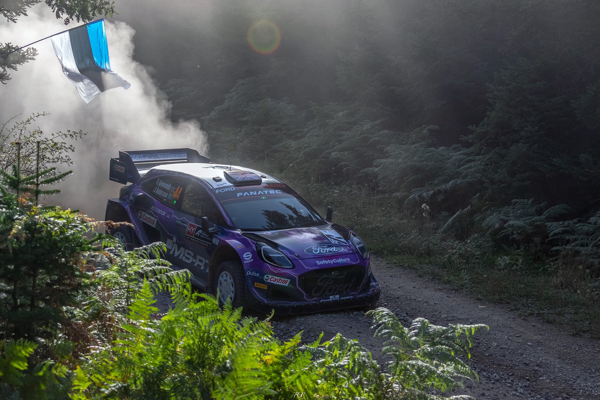 From the spectator's view... Rally Acropolis 2022... Akis Giovos ...