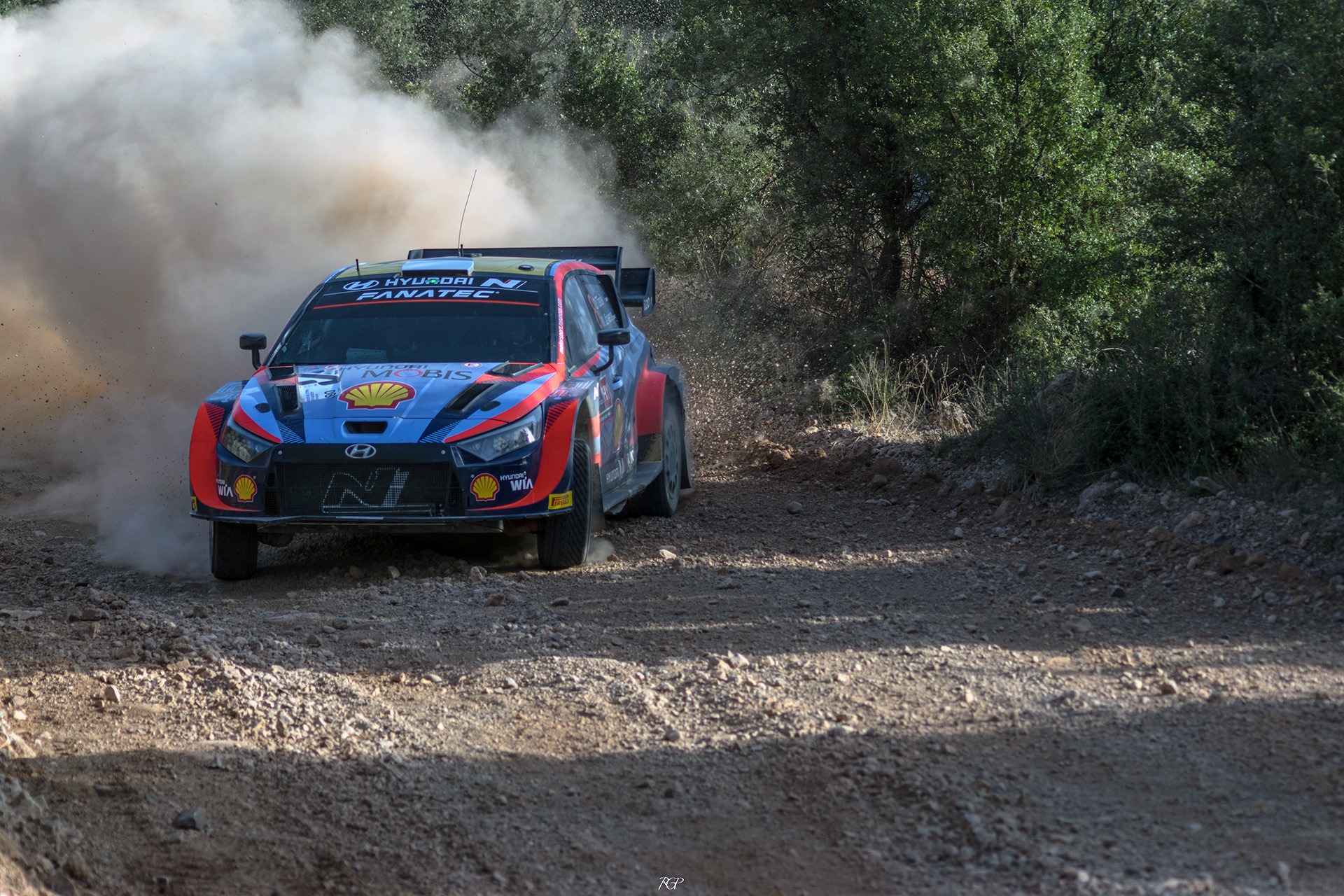 From the spectator's view... Rally Acropolis 2022... Akis Giovos ...