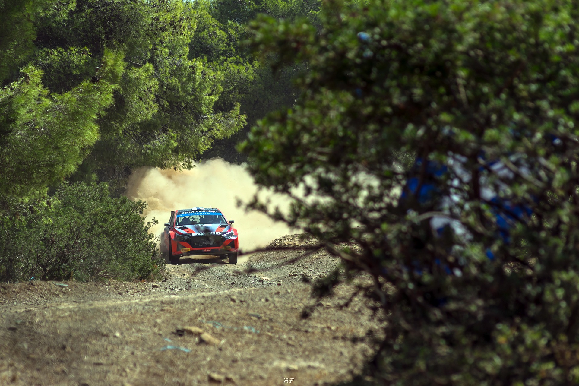 From the spectator's view... Rally Acropolis 2022... Akis Giovos ...