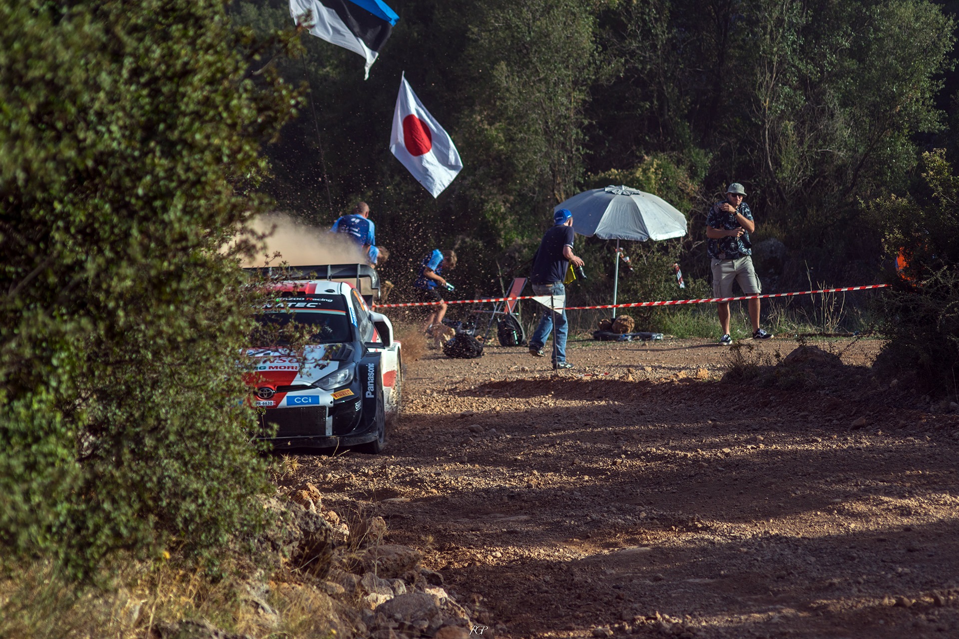 From the spectator's view... Rally Acropolis 2022... Akis Giovos ...