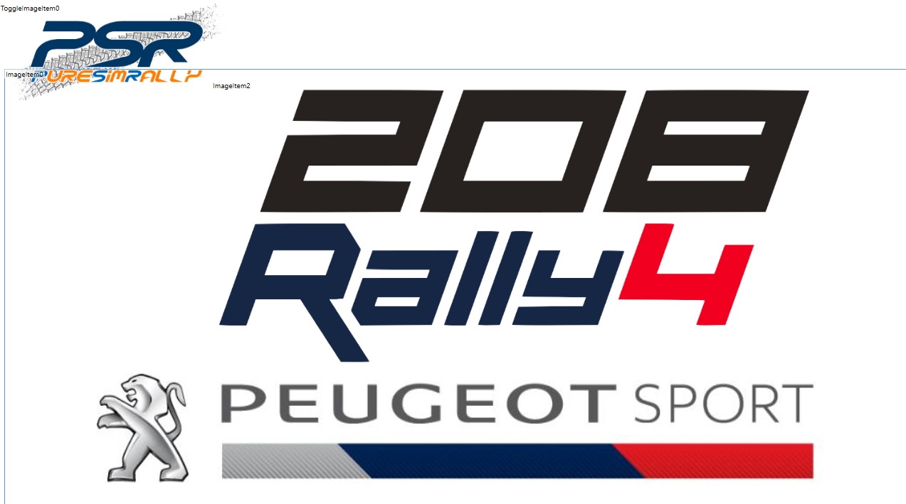 Peugeot 208 Rally 4 SIMHUB Dashboard • PureSimRally GR