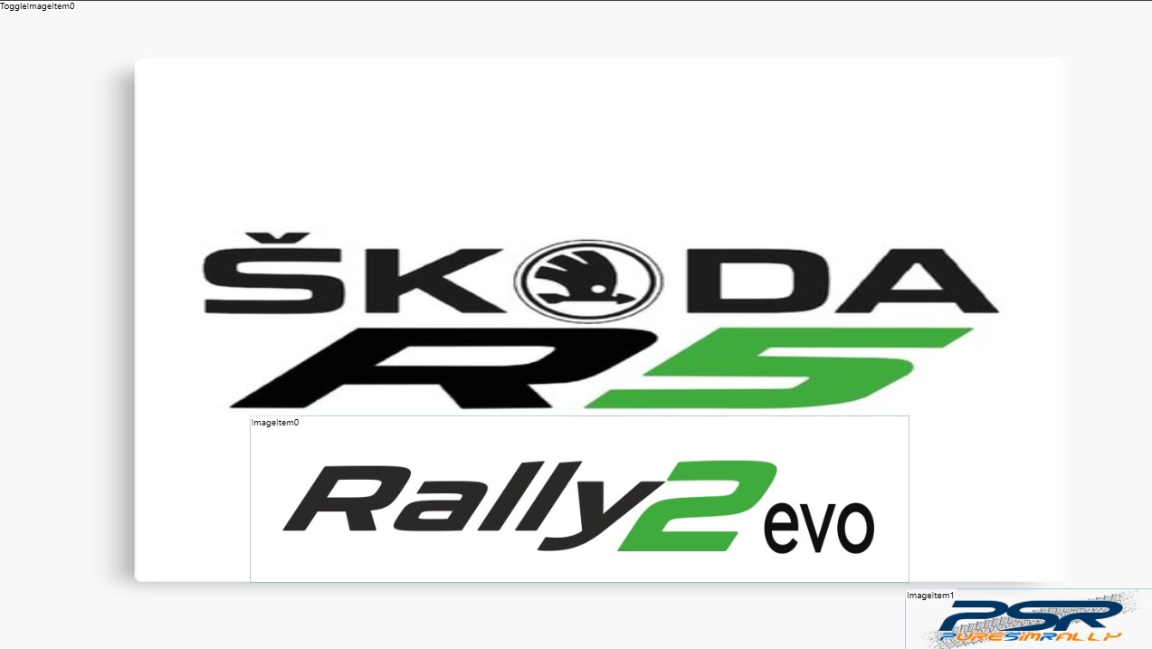 Skoda Fabia EVO Rally2 Simhub Dashboard • PureSimRally GR